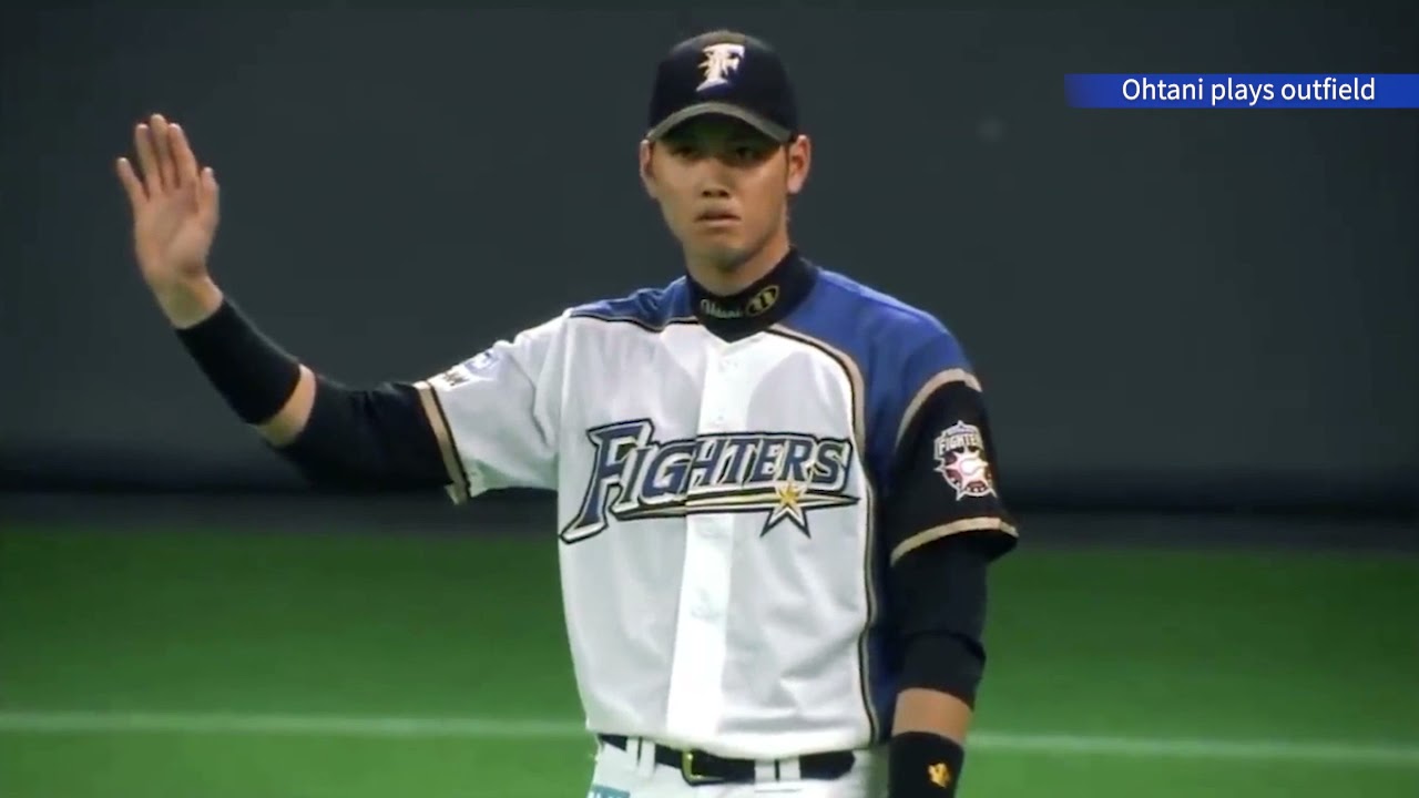 MLB Angels Shohei Ohtani Outfield play appearance Compilation - YouTube