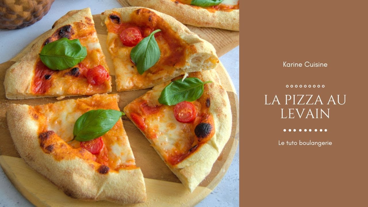 La pizza levain / Sourdough pizza - YouTube