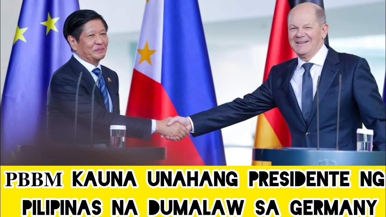 PBBM EARNED GERMANY TO SUPPORT PHILIPPINES IN PROTECTING IT'S RIGHTS IN ...