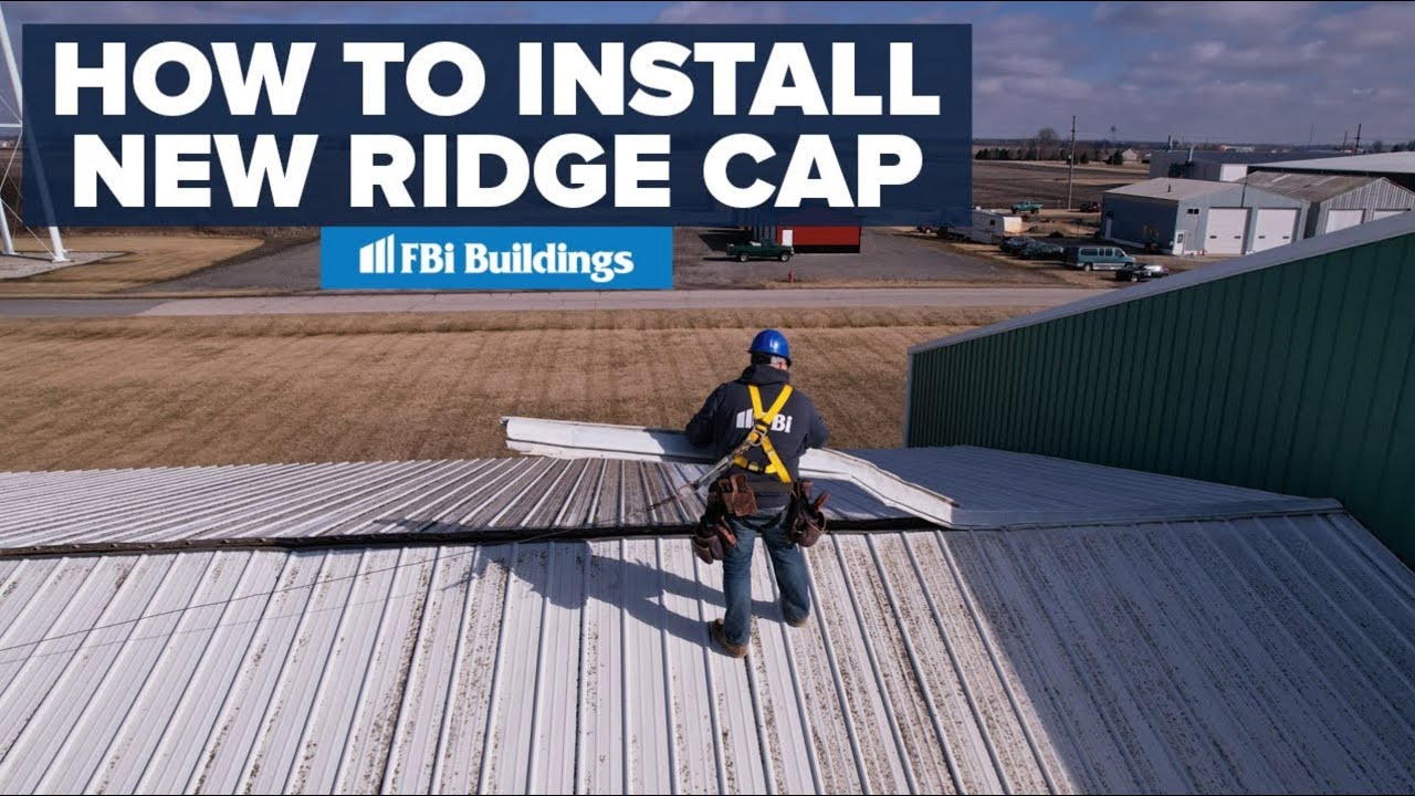 Stop Leaks: How to Install New Ridge Cap | Pole Barn Roofing Series Ep ...