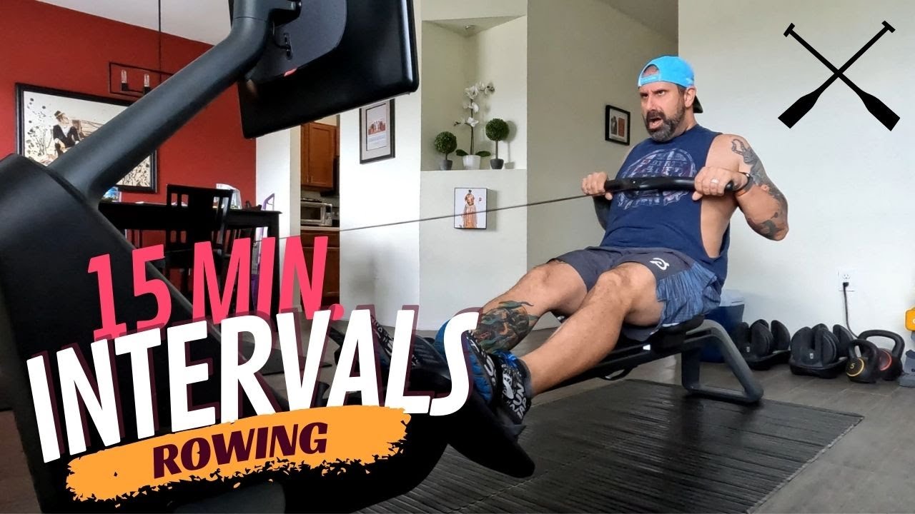 15 Min. Intervals Row (Peloton Rower) - YouTube