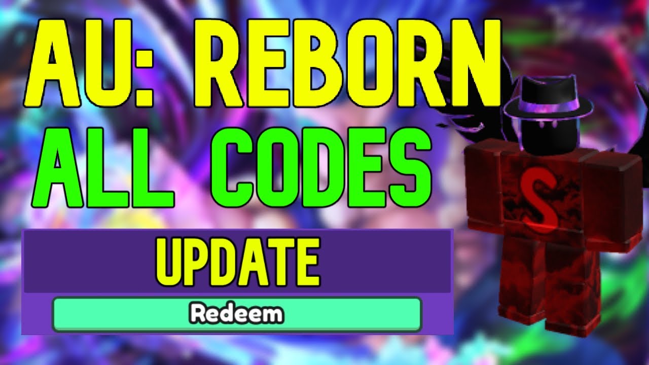 ALL AU:R CODES | Roblox AU: Reborn Codes (June 2023) - YouTube