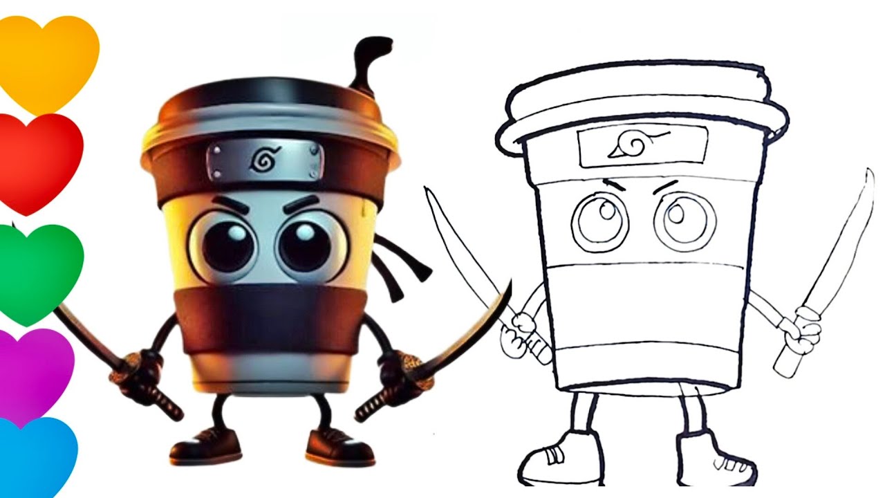 How to Draw cappuccino assassnio | Italian brainrot | Italian brainrot ...