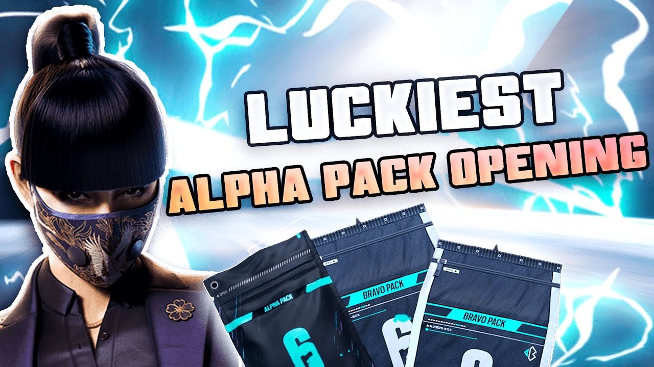 The Luckiest 100+ Alpha Pack Opening EVER!! - YouTube