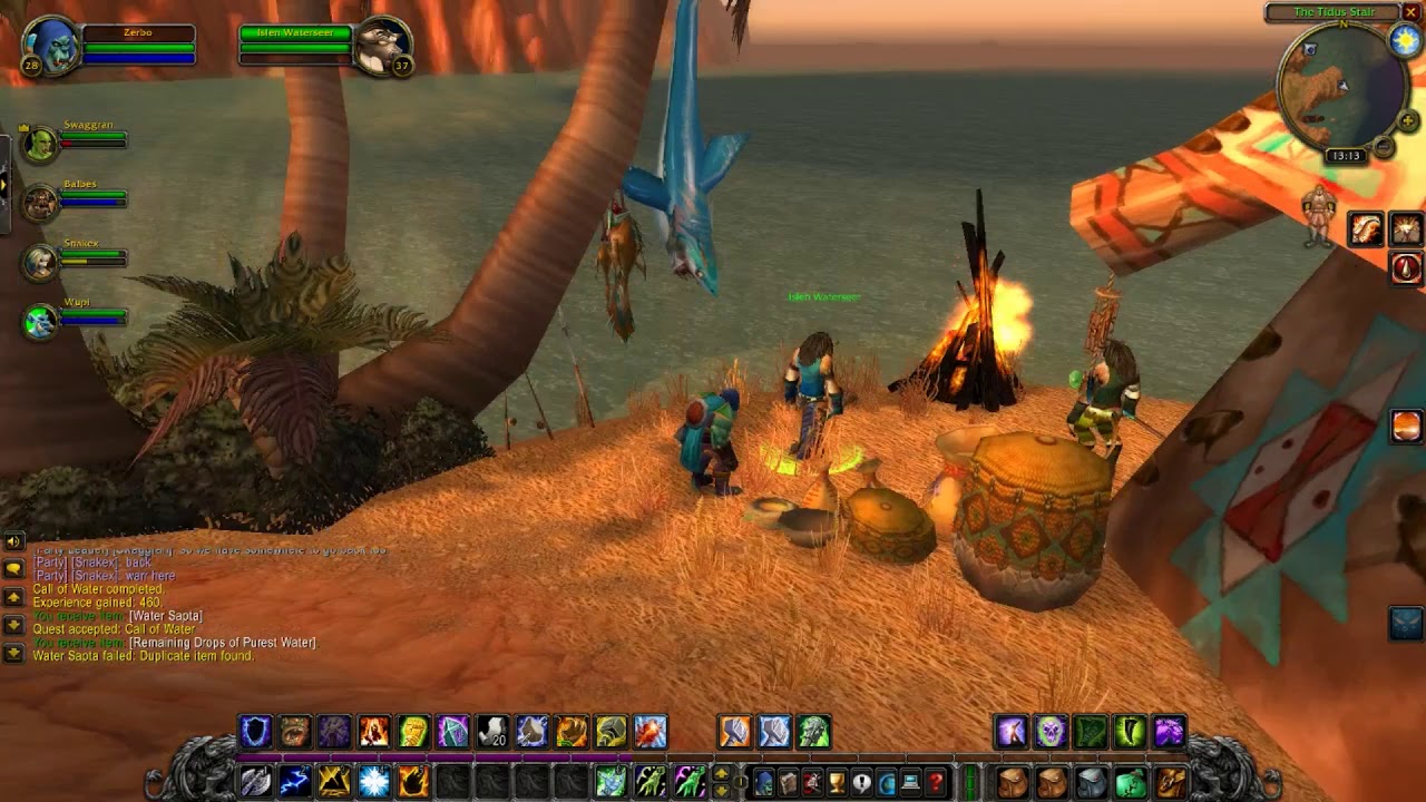Call of Water - Water totem WOW Classic Quest - YouTube