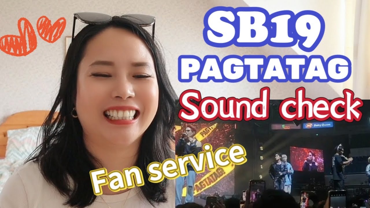 REACTION: Soundcheck Pagtatag Concert Manila - YouTube