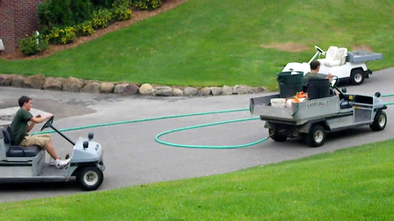 Dragging fairways.AVI - YouTube