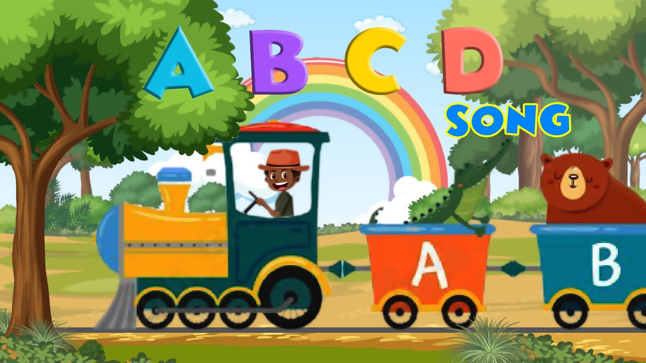 ABCD Song | Learn ABCD Alphabet for Children Train | Education ABCD ...