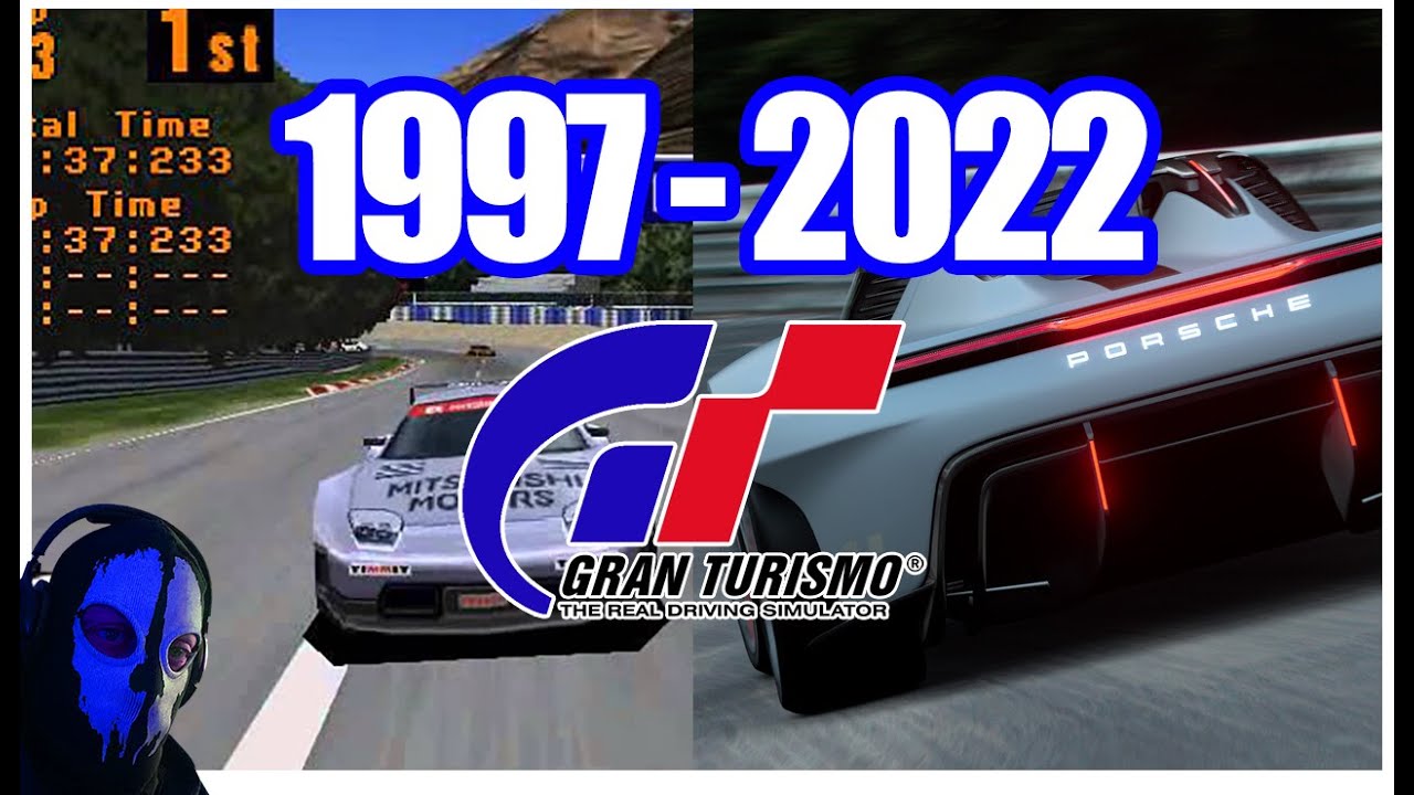 Evolution von Gran Turismo [1997 - 2022] - [GT1 - GT7] [PS1 - PS5] - YouTube