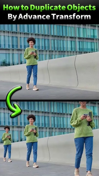 How to Duplicate Objects by Advance Transform - #photoshop #tutorial #photoshoptutorial - YouTube