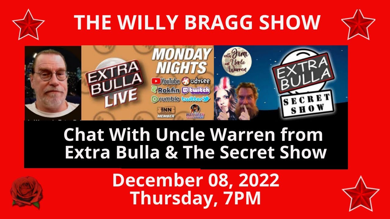Chat With Uncle Warren from Extra Bulla & The Secret Show! - YouTube