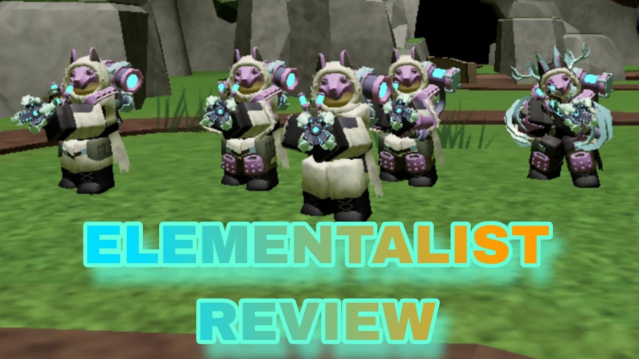 Elementalist Tower Review! - A CRAZY Event Tower.. (Tower Defense ...