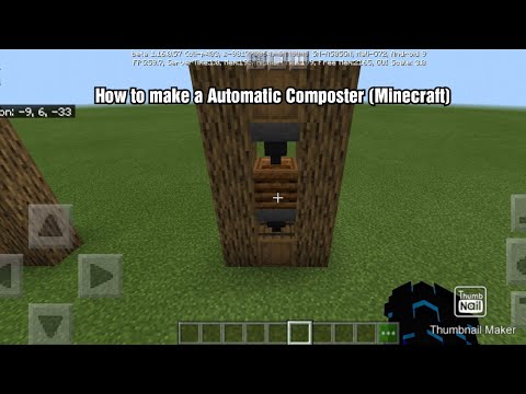 How to make a Automatic Composter (Minecraft) - YouTube