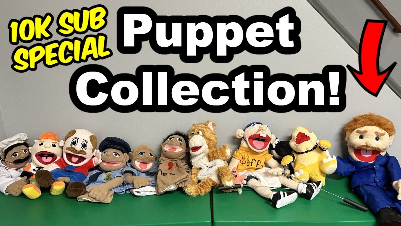 Jeffy's Universe 10k Subscriber Puppet Collection! - YouTube