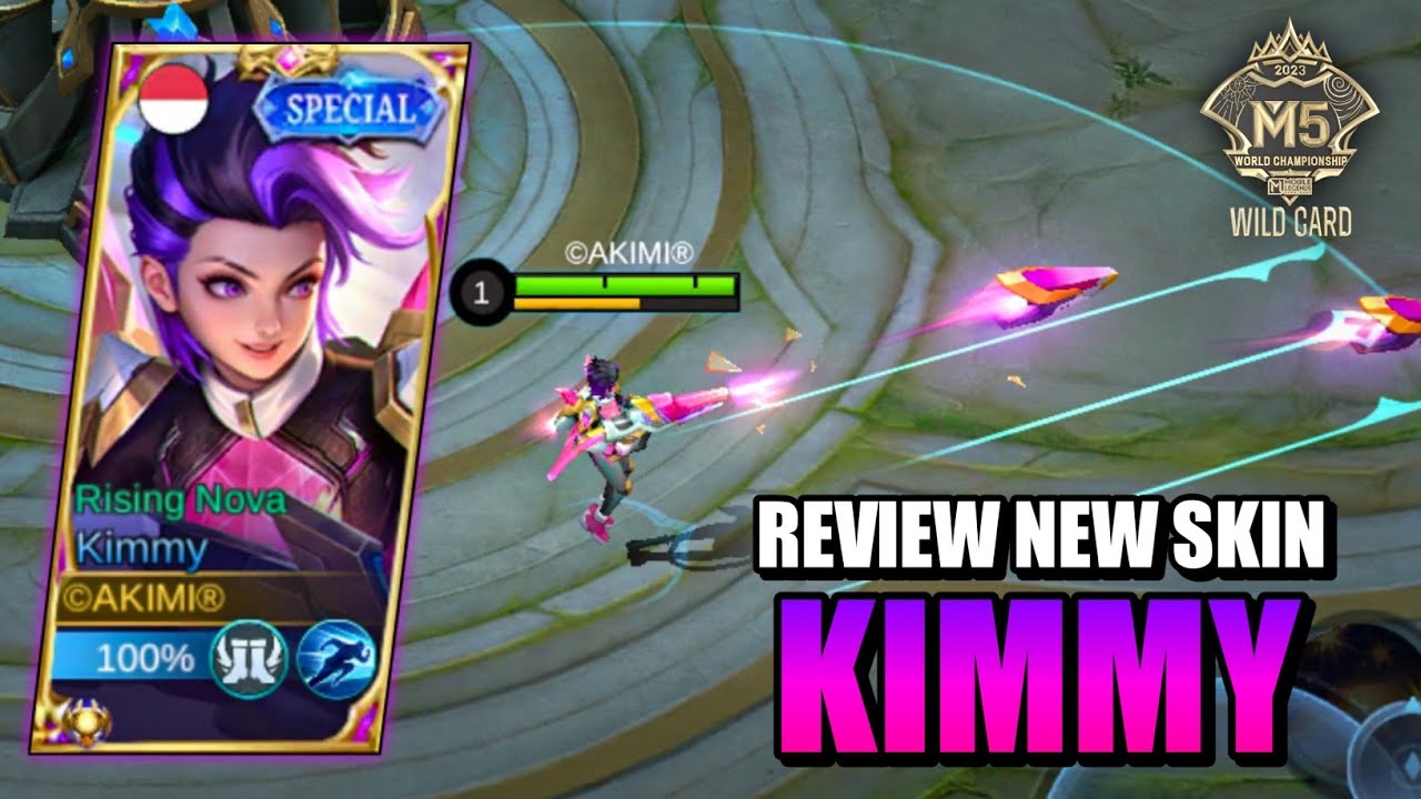 REVIEW NEW SKIN KIMMY ( SPECIAL) M5 💜 - YouTube