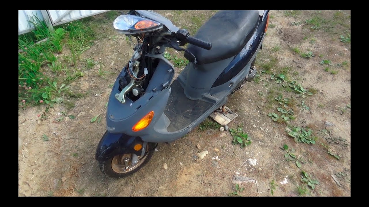 Самоубийца BM Joy 50cc выжил Часть1 2 - YouTube