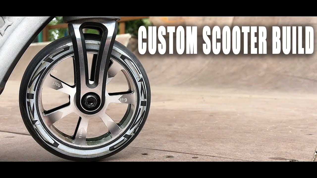 CUSTOM SCOOTER BUILD | ETHIC ERAWAN DECK | YGW TITANIUM BARS - YouTube
