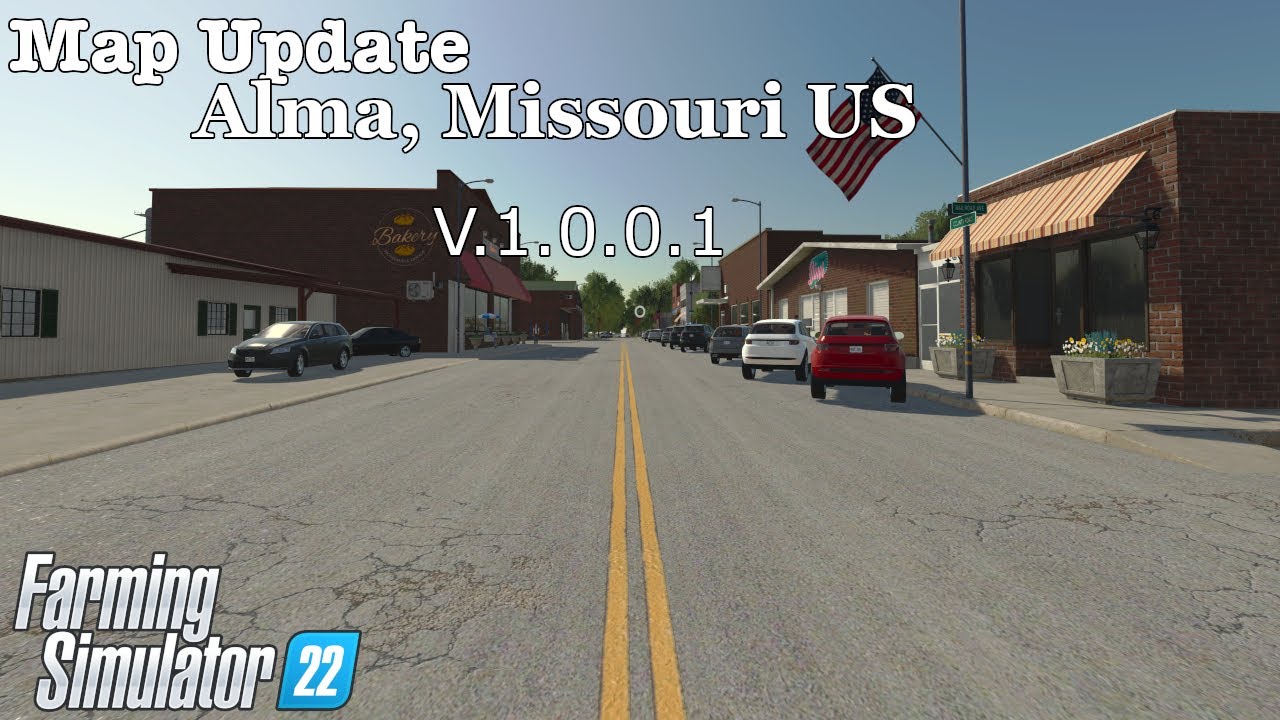 Map Update | Alma, Missouri US | V.1.0.0.1 | Farming Simulator 22 - YouTube