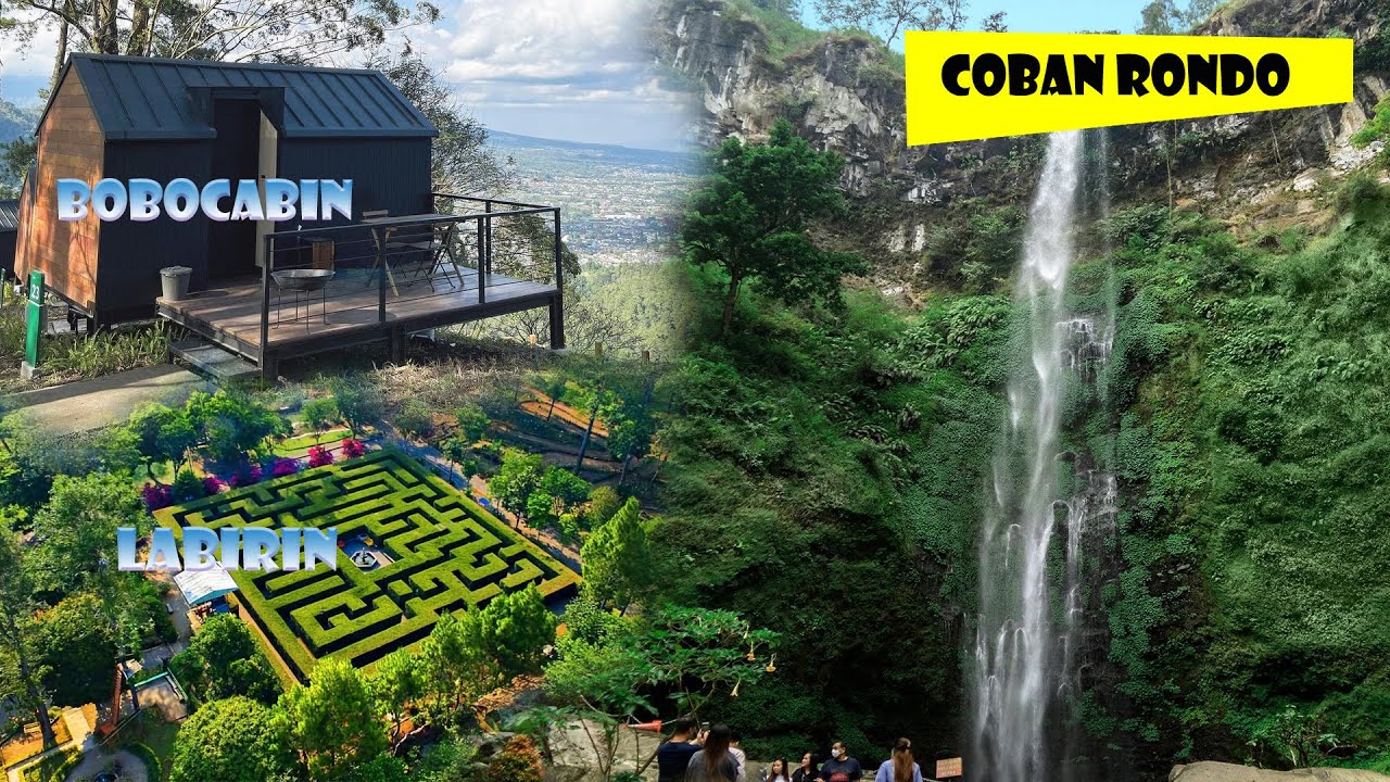 Coban Rondo - Labirin - Bobocabin | Wisata Kabupaten Malang - YouTube