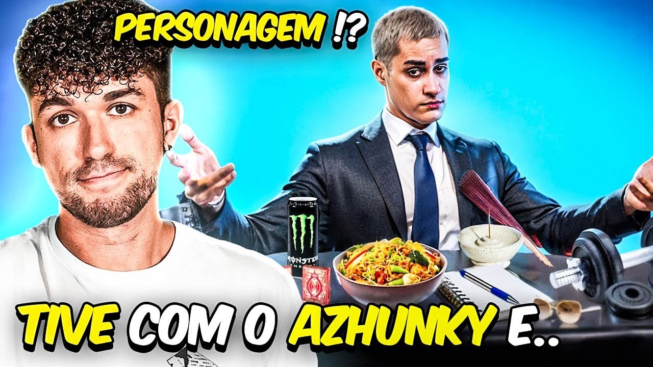 JAMIDRAKE REVELA COMO O AZHUNKY É NA VIDA REAL - YouTube