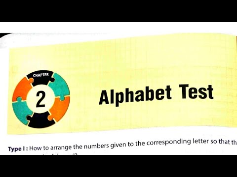 Sof Olympiad Reasoning Chapter 2 Alphabet Test Class 4 - YouTube