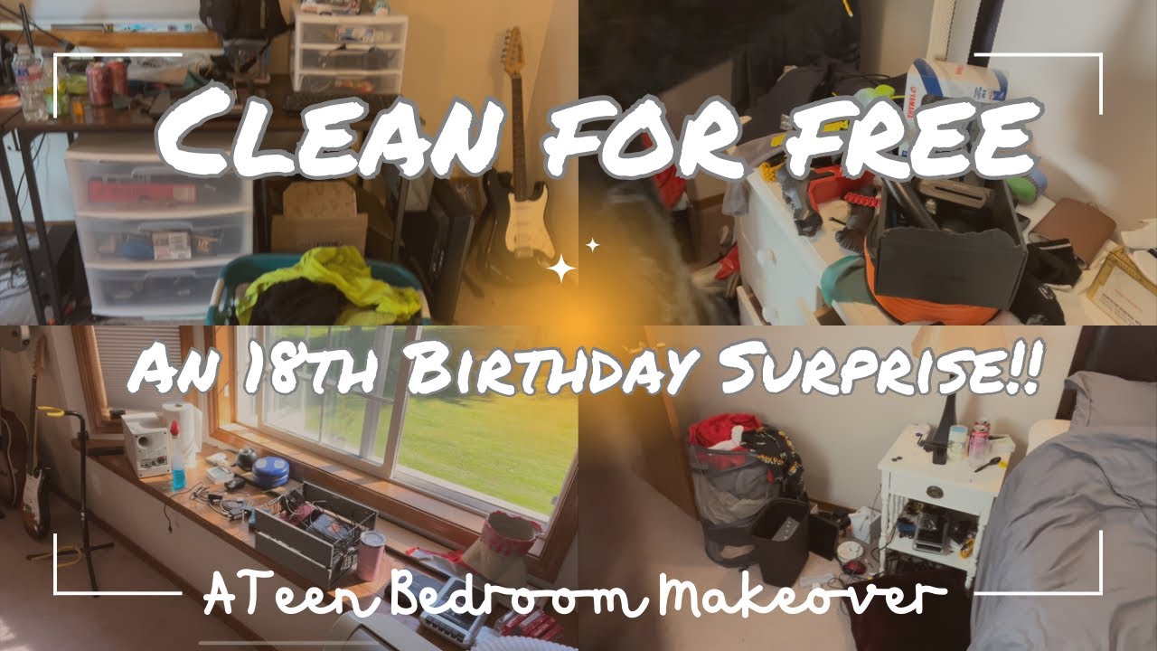 Clean FOR FREE | Teen birthday surprise! - YouTube