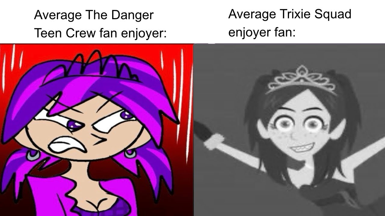 Comparing Trixie Squad and The Danger Teen Crew - YouTube