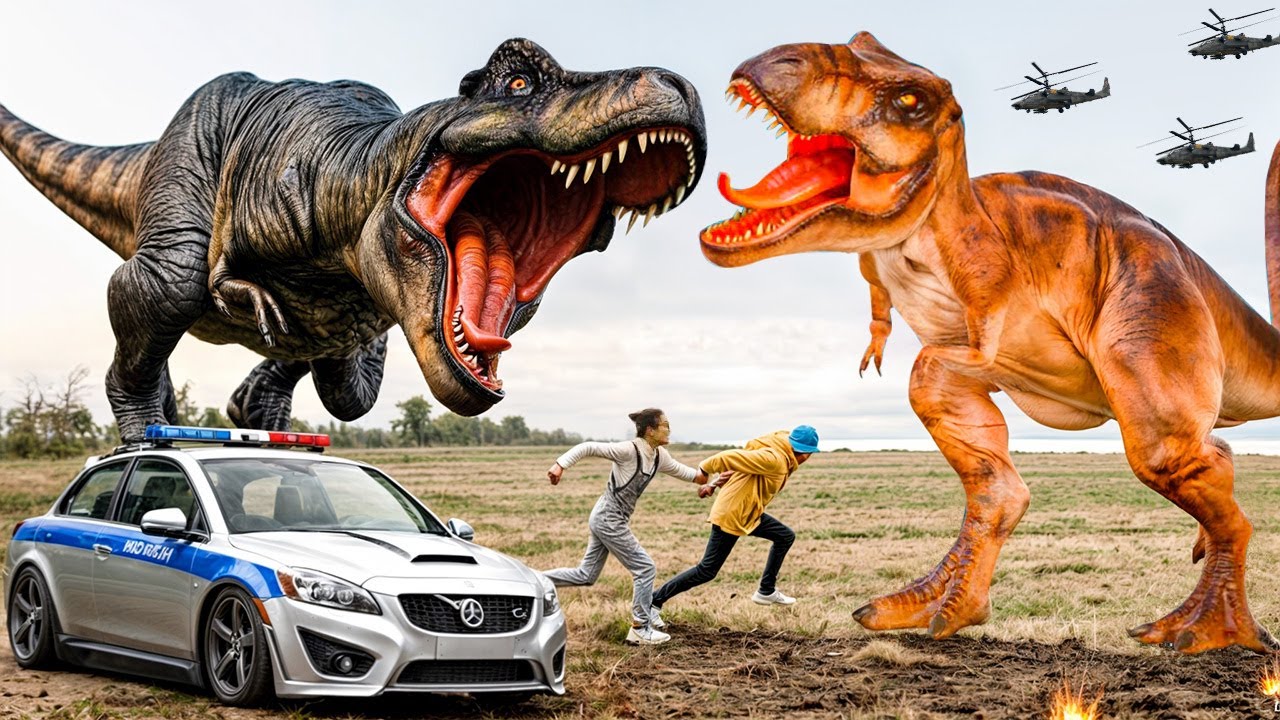 T-Rex Chase - Part 16 - Jurassic World Dinosaur Fan Movie - YouTube