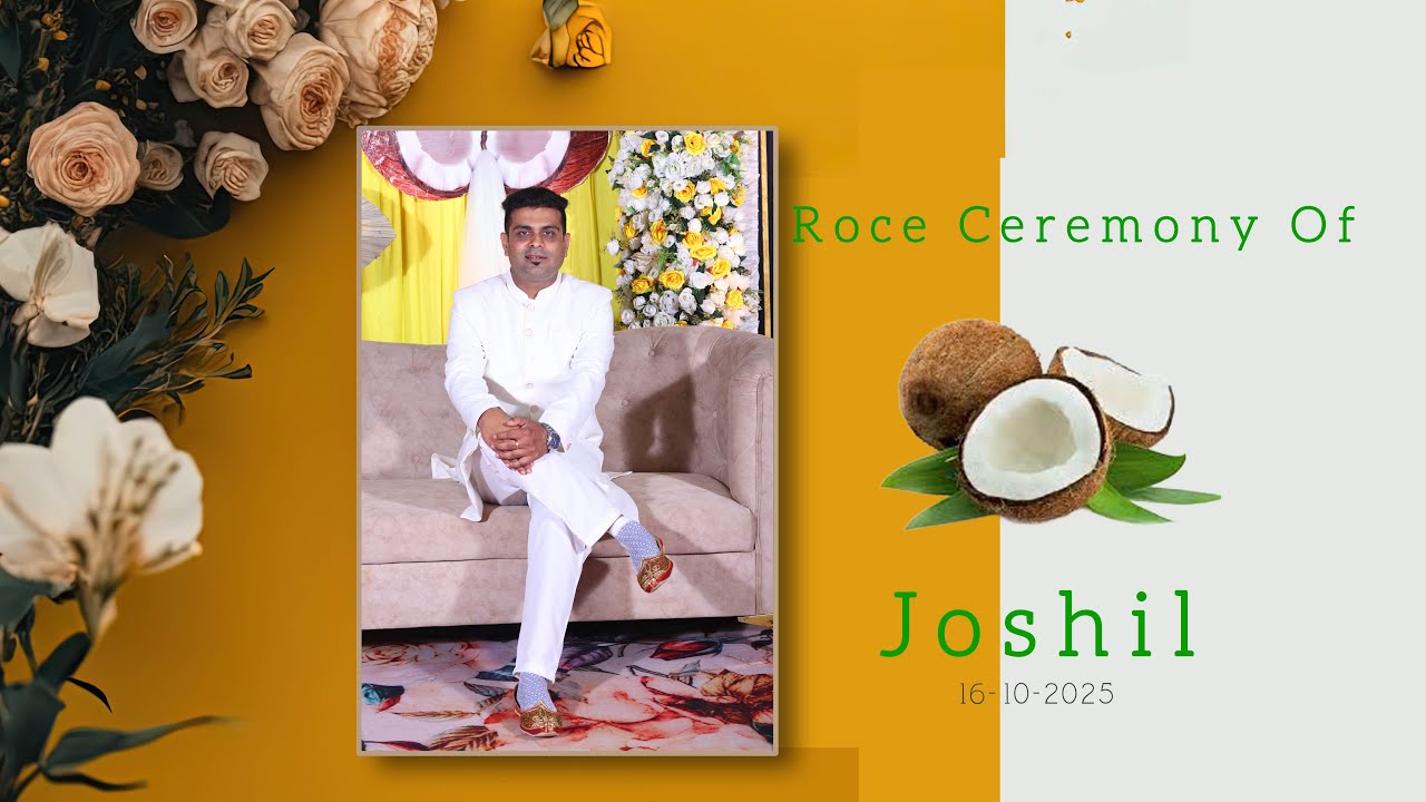 Roce Ceremony Of Joshil - YouTube