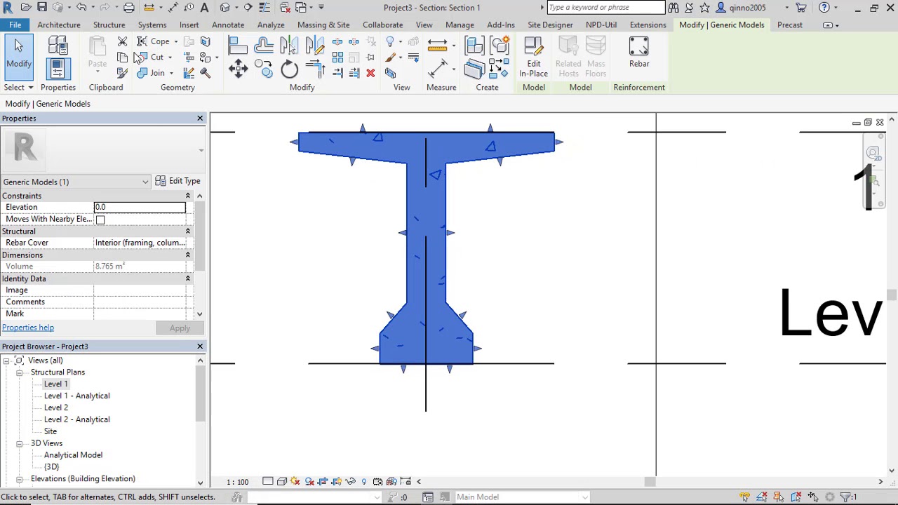 BRIDGE GIRDER MODELING IN REVIT 2 - YouTube