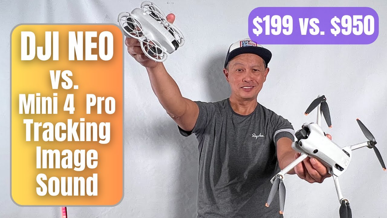 DJI Neo vs. Mini 4 Pro test - tracking, video quality and sound level ...