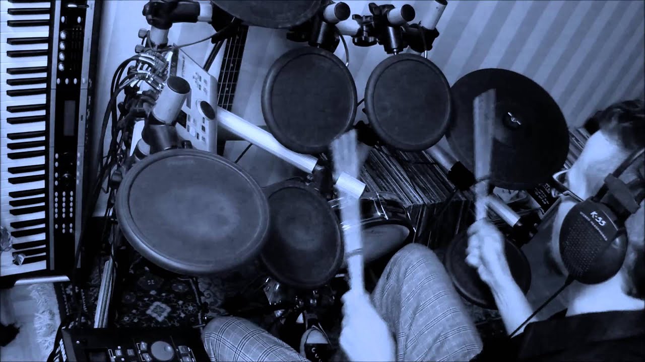 Jakeflame: Moonlight Shadow (drum cam) - YouTube