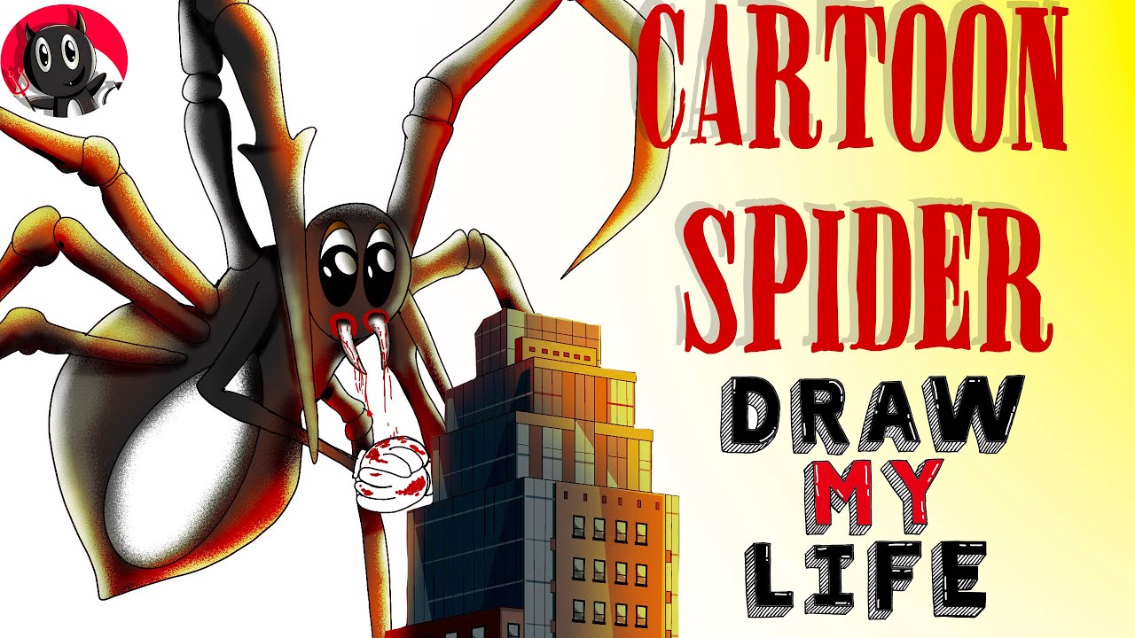 Cartoon Spider : Draw My Life - YouTube