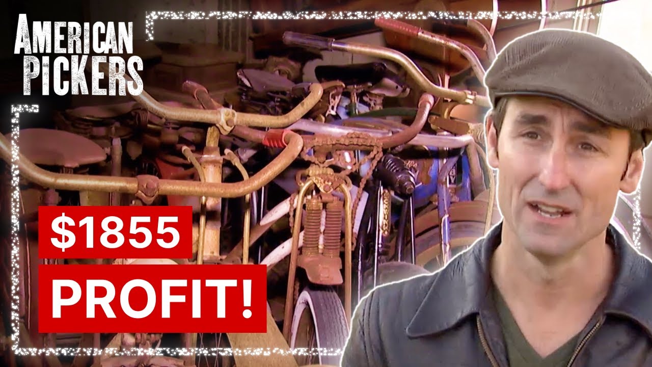 Profit from Vintage Bikes! | American Pickers - YouTube