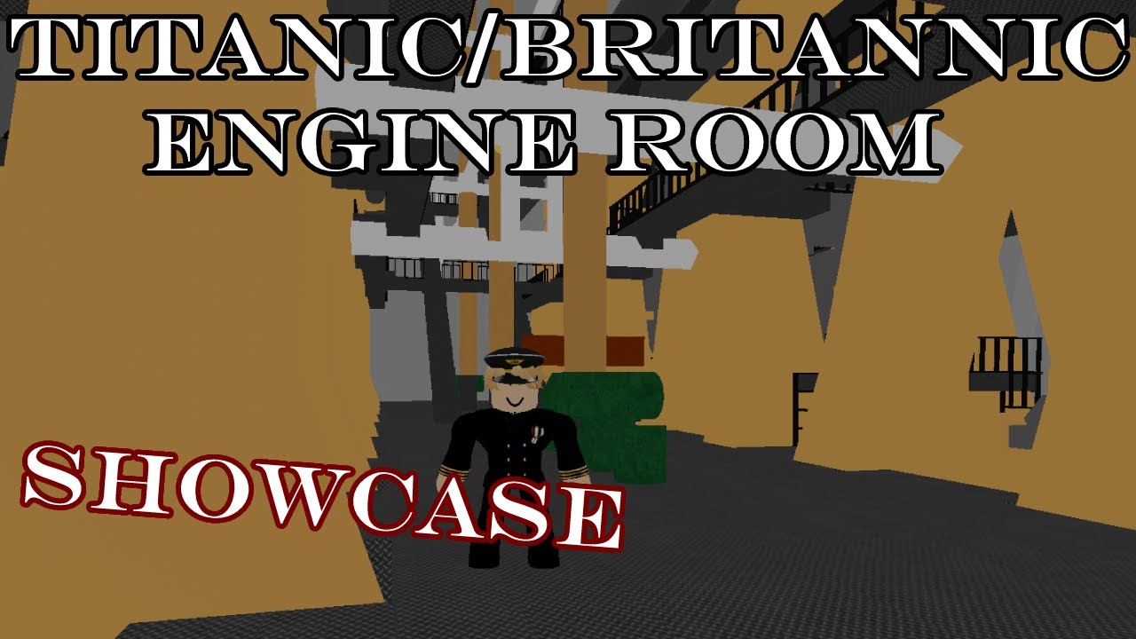 Titanic/Britannic Engine Room Showcase (Plane Crazy) - YouTube
