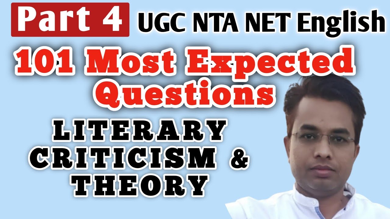 MCQ on Literary Criticism | Part-4 | Unit 8 Literary Criticism | Unit 9 ...