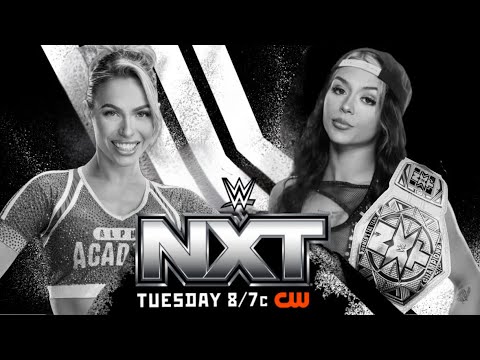 Maxxine Dupri vs Cora Jade : NXT - YouTube