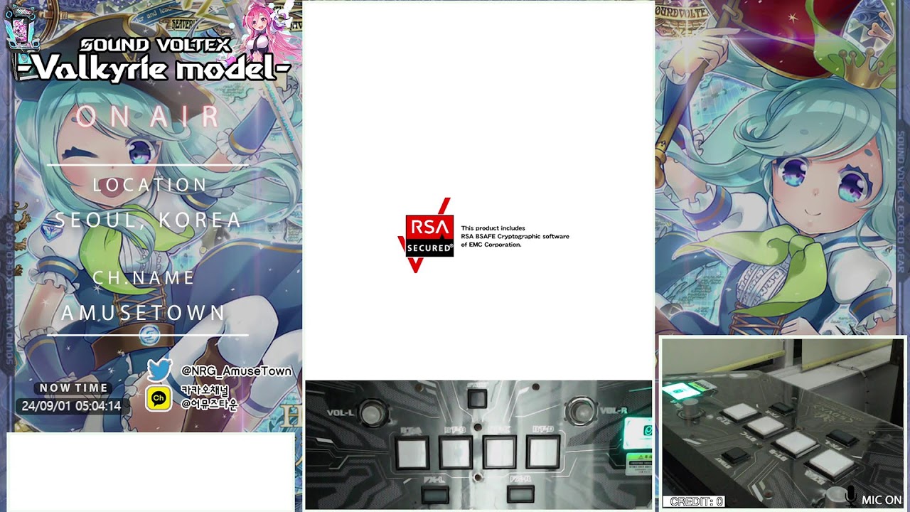 [AmuseTown] SDVX -Valkyrie model- Live stream - YouTube