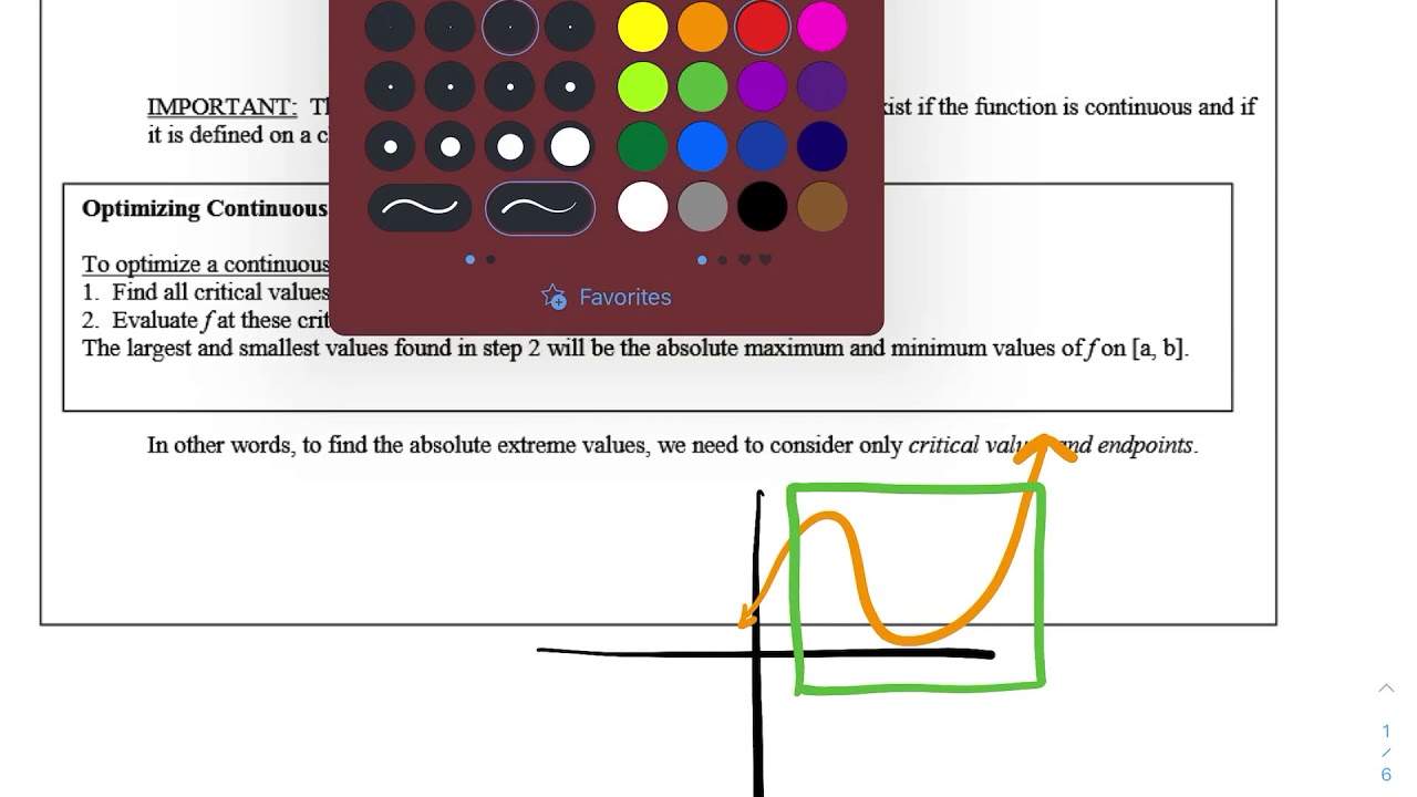 Calculus 3.3 A (part 1) Intro. to Optimizing Functions - YouTube