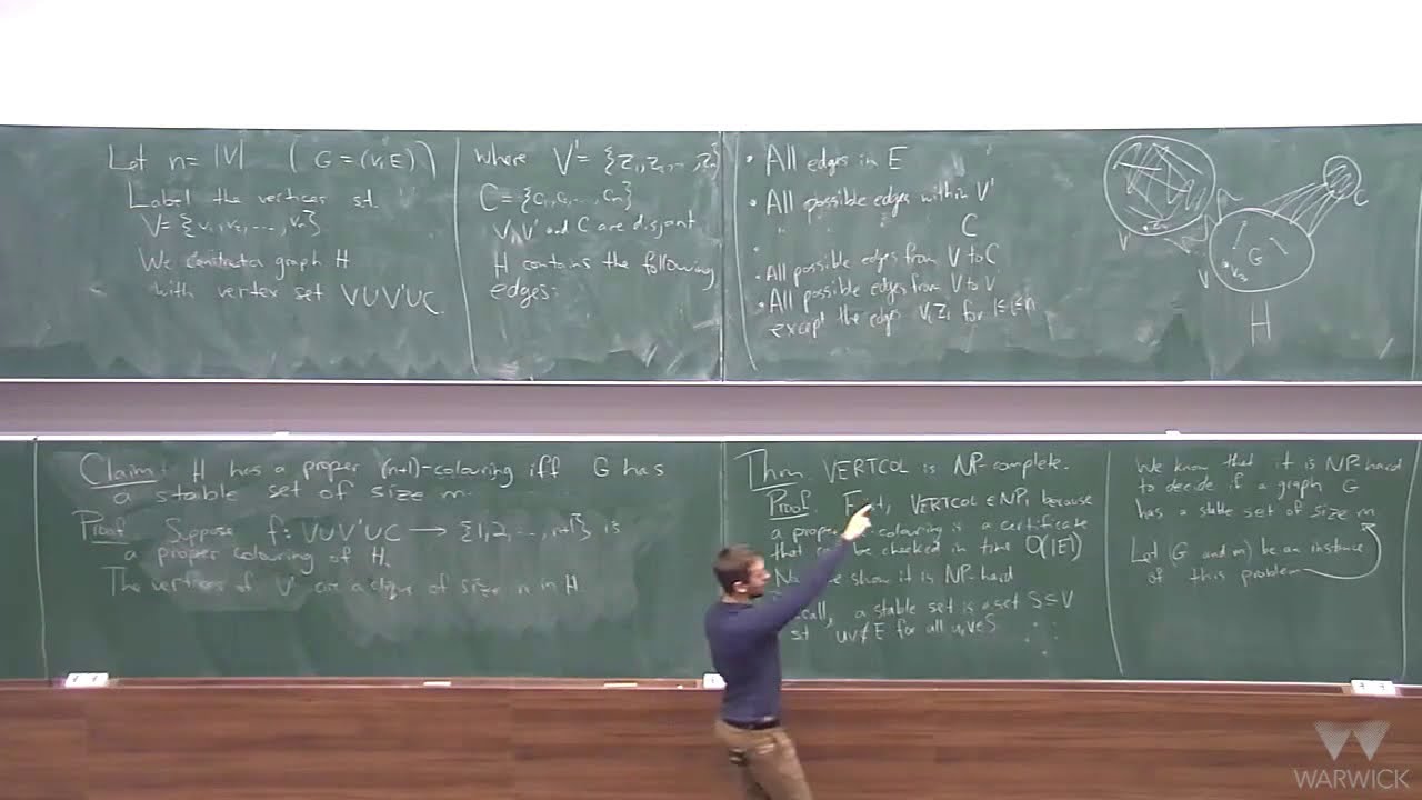 Graph colouring is hard, first fit algorithm. MA252, University of ...