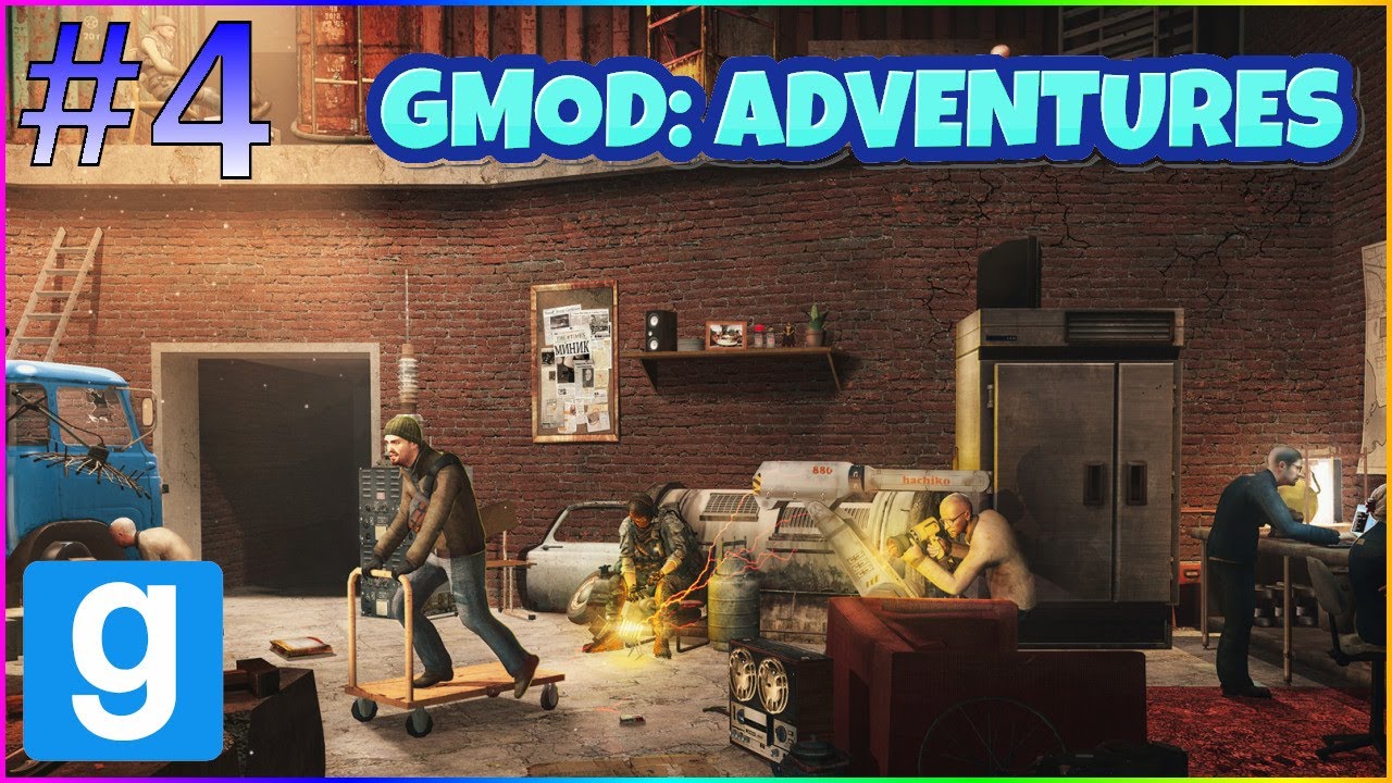 GMOD: ADVENTURES - Zombie Survival - #4 - YouTube