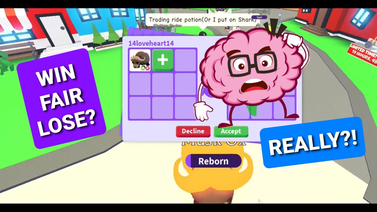 Which Offer Should I Accept For Neon Ride Musk Ox?! 🤩 In Adopt Me ...