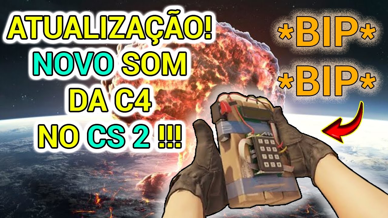 C4 COM NOVO SOM NO CS 2, TESTANTO NOVA ATUALIZAÇÃO! Entenda tudo que ...