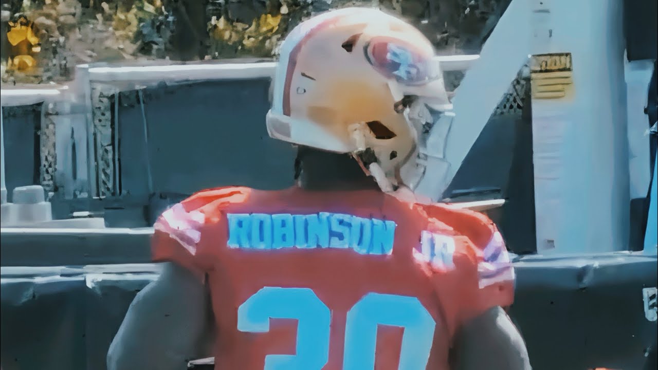 First look at 49ers newest RB Brian Robinson Jr 👀 - YouTube