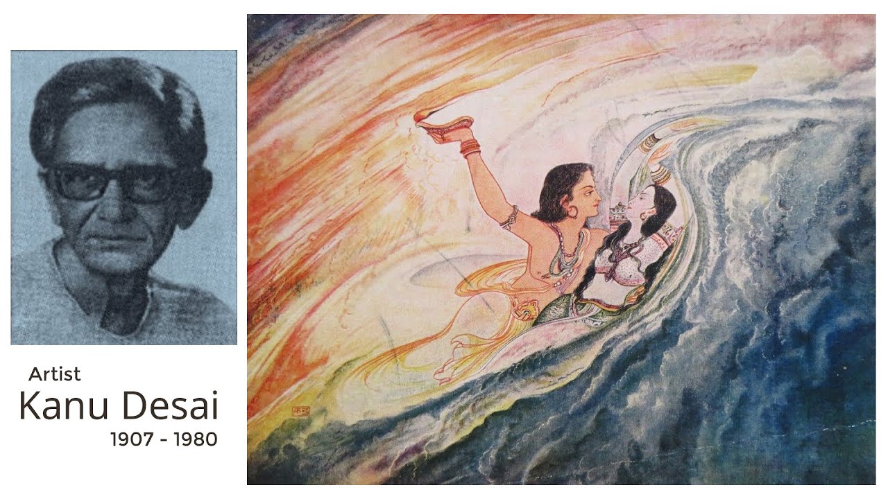 Artist Kanu Desai (1907 - 1980) | Painting | Biography | WAA - YouTube