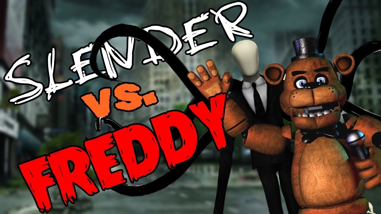 SLENDER vs. FREDDY FAZBEAR! - YouTube