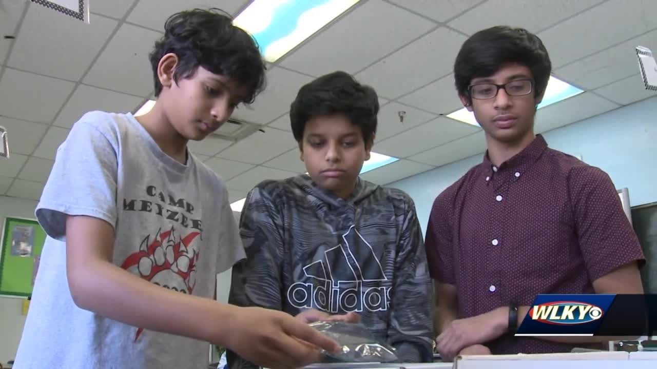 Meyzeek Middle School students win NASA Tech Rise challenge - YouTube