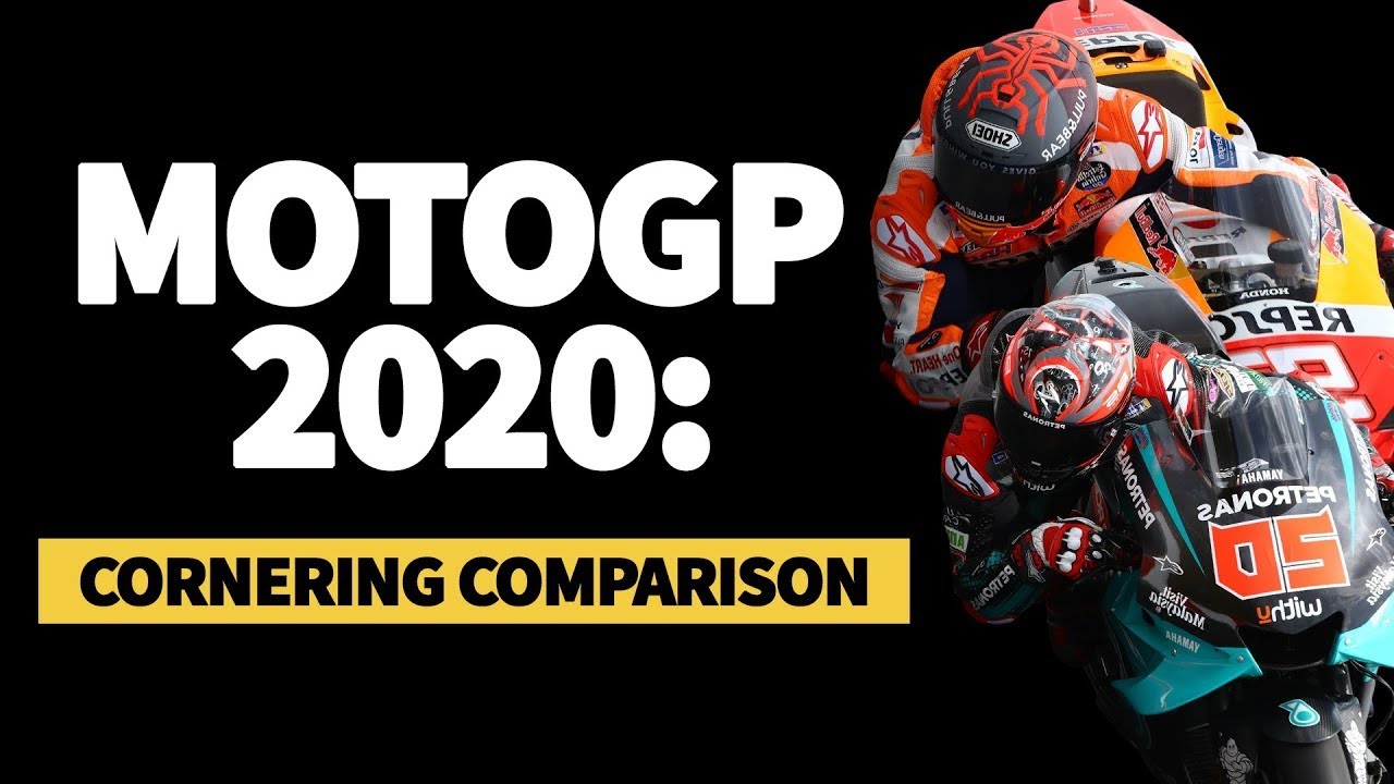 MotoGP 2020: Cornering Comparison | Crash net - YouTube