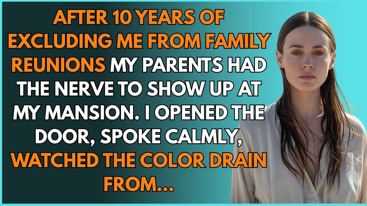 After 10 Yrs Of Excluding Me From Family Reunions My Parents Had The ...