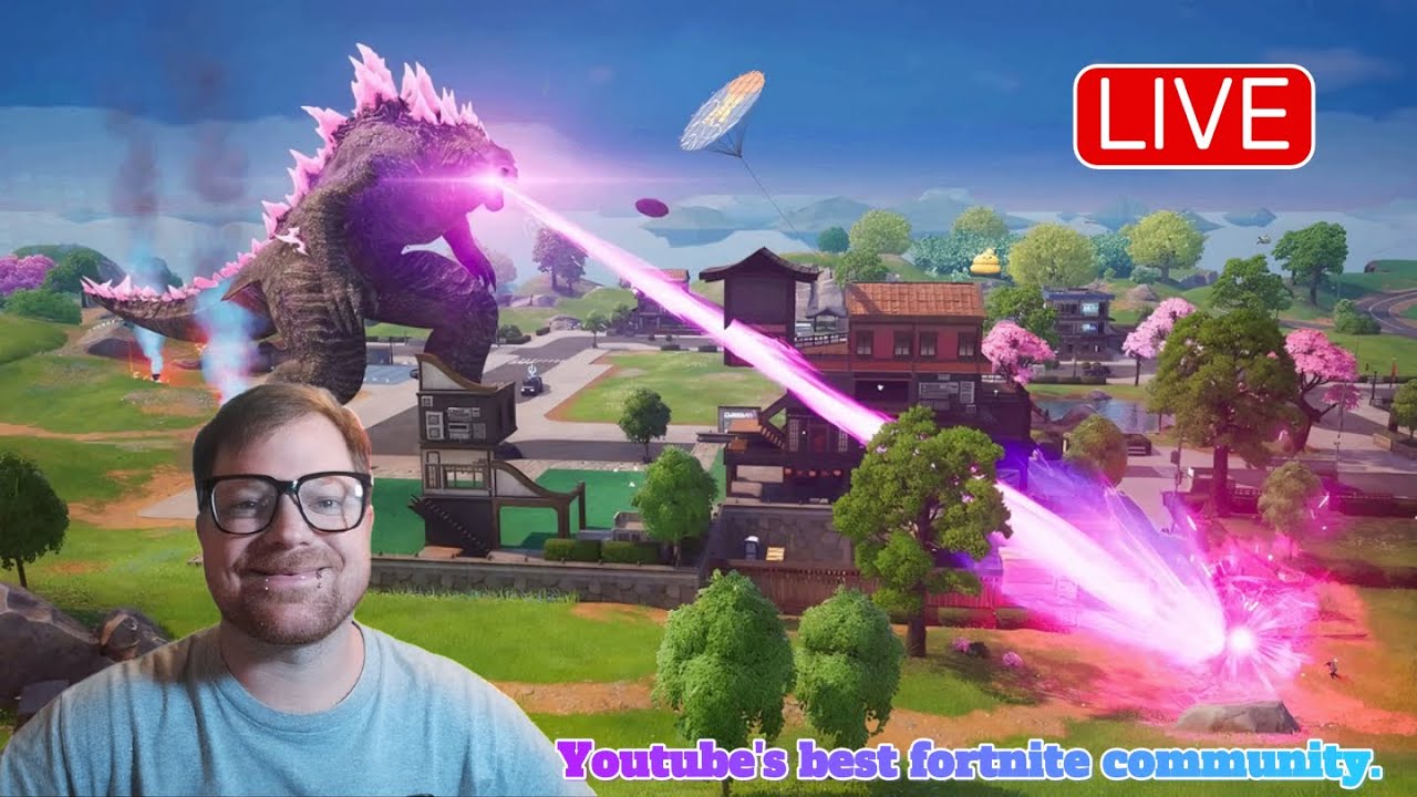 fortnite live stream playing with viewers - YouTube